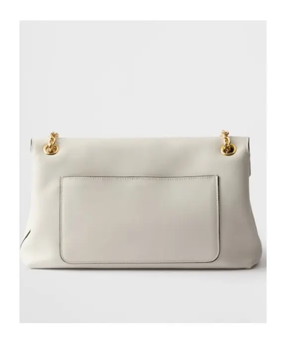 Prada Doux Medium Leather Shoulder Bag