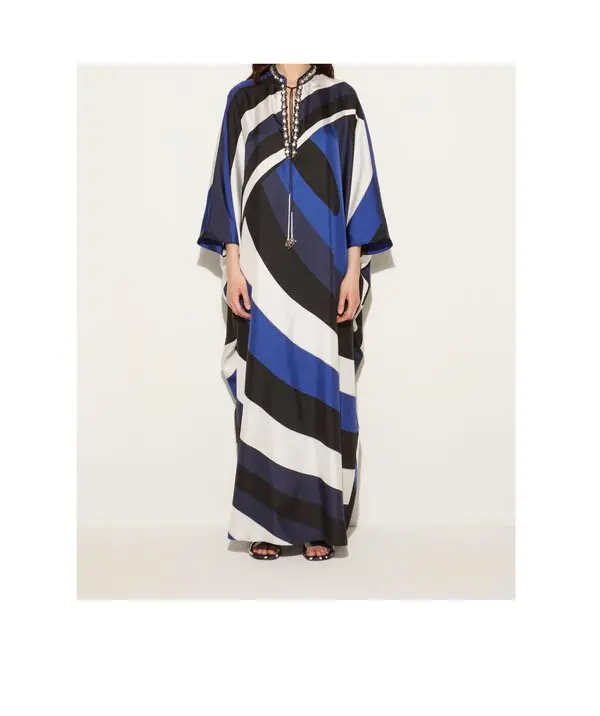Emilio Pucci Iride-print Kaftann