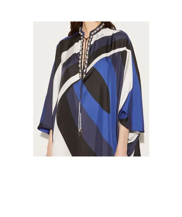 Emilio Pucci Iride-print Kaftann