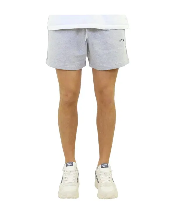 Off-White Logo Shorts - Gray