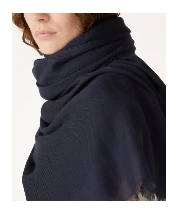 Loro Piana Maxi Crest Shawl