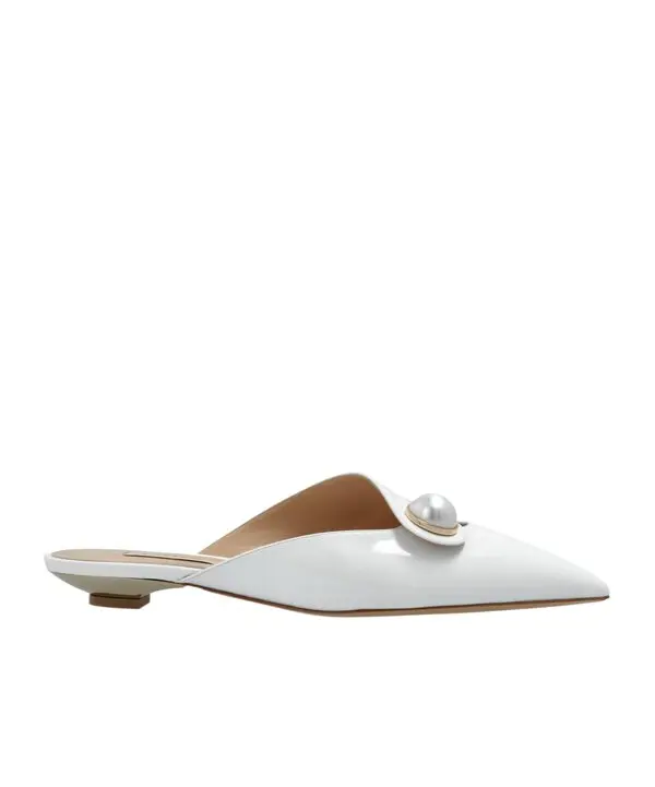 Casadei Blade Pointed Toe Mules