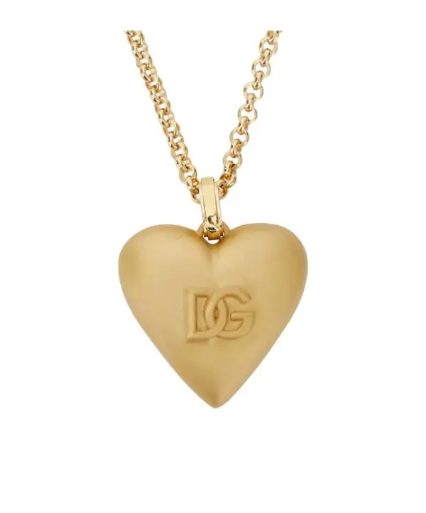 Dolce & Gabbana Dolce Gabbana Dg Heart Pendant Necklace