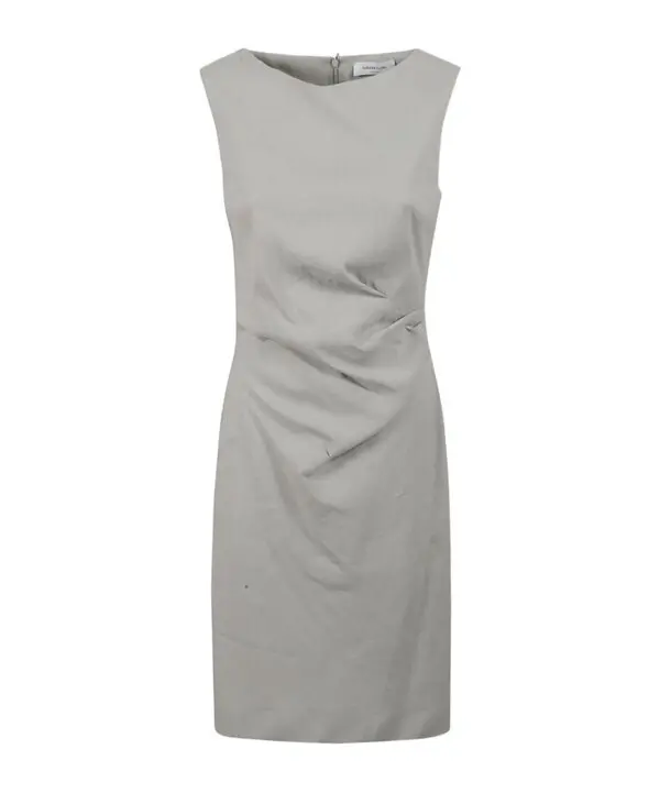Fabiana Filippi Crew Neck Zipper Dress