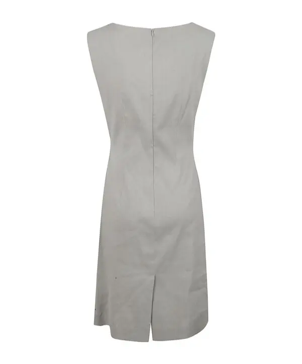Fabiana Filippi Crew Neck Zipper Dress