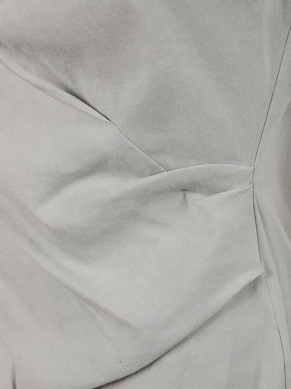 Fabiana Filippi Crew Neck Zipper Dress
