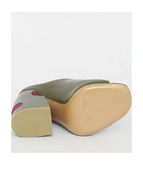 Off-White Pop Meteor Open Toe Mules