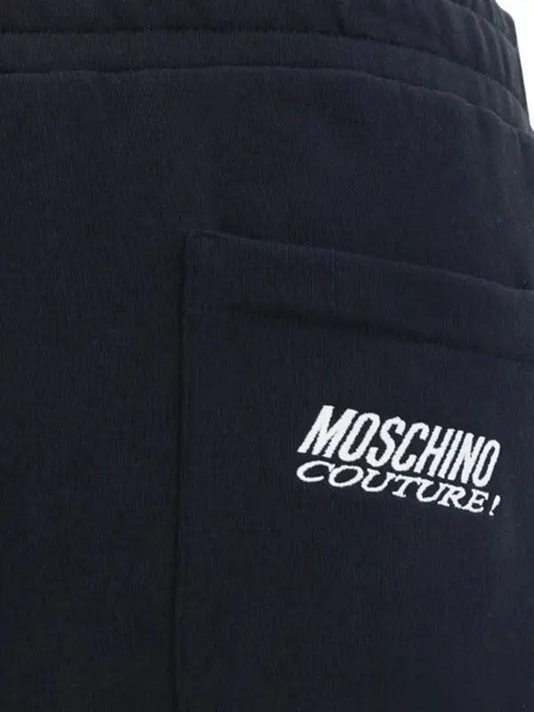 Moschino Logo-embroidered Track Pants