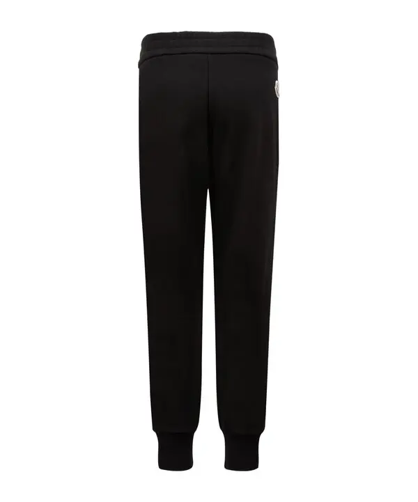 Moncler Tricolor-trimmed Cotton Sweatpants