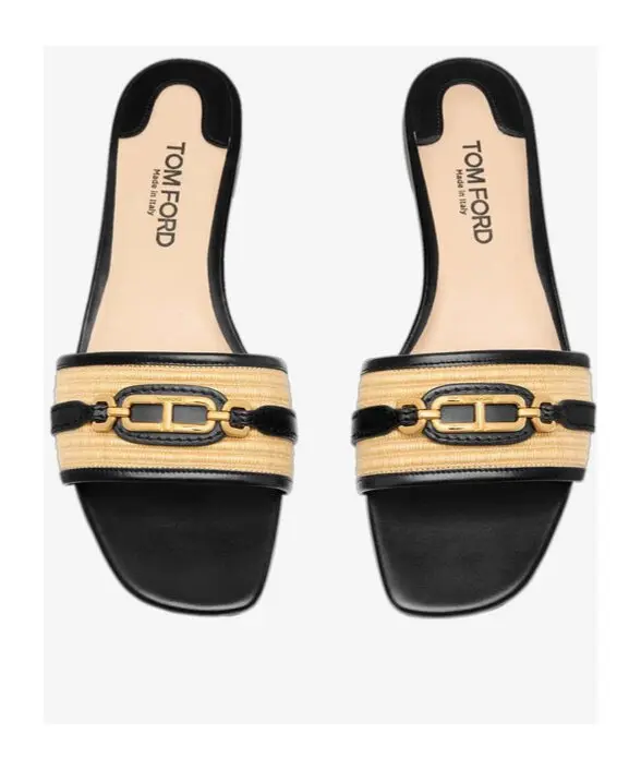 TOM FORD Whitney Slides With Signature Detail