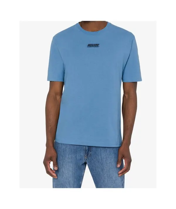 Moschino Logo-embroidered Cotton T-shirt