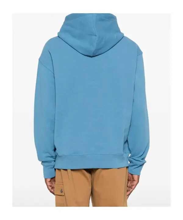 Moschino Embroidered Cotton Hoodie