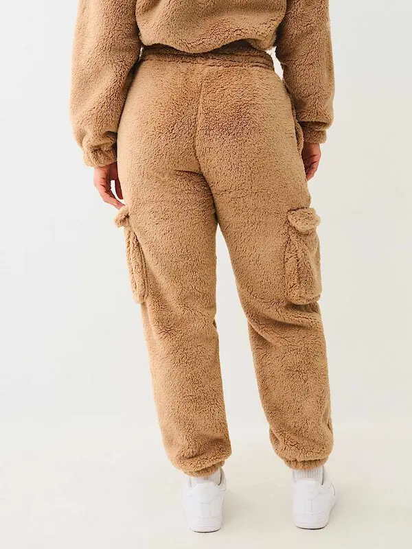 True Religion Sherpa Boyfriend Jogger
