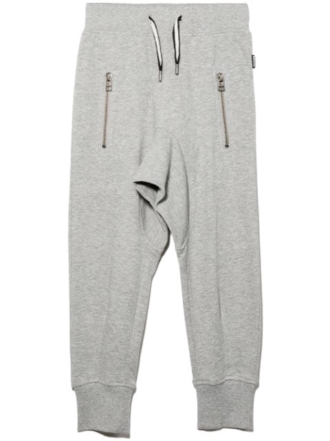 MOLO Teen Zip-pocket Drawstring Track Pants - Gray