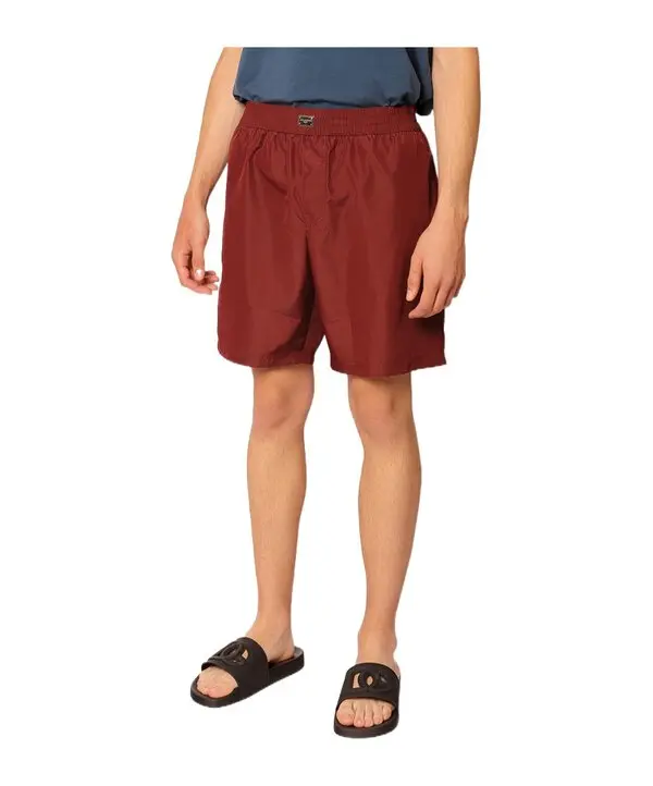Dolce & Gabbana Logo-plaque Swim Shorts