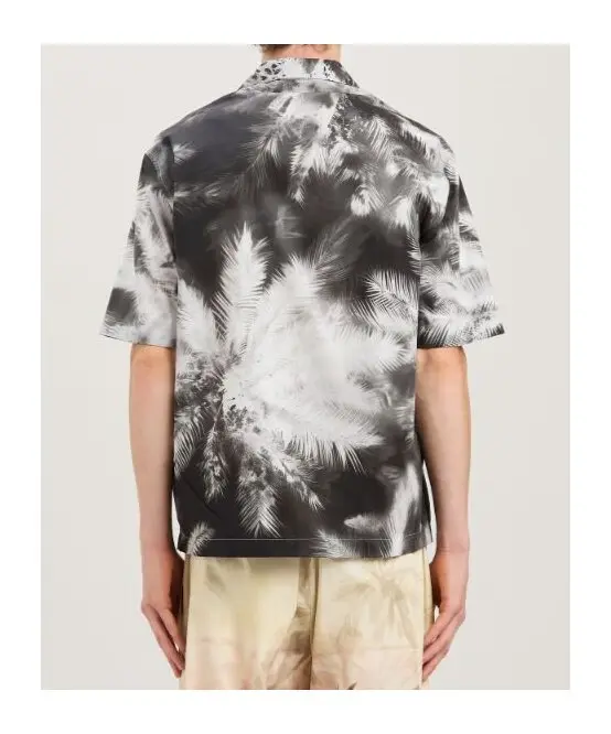 Palm Angels Blueprint Palms Short-sleeved Shirt