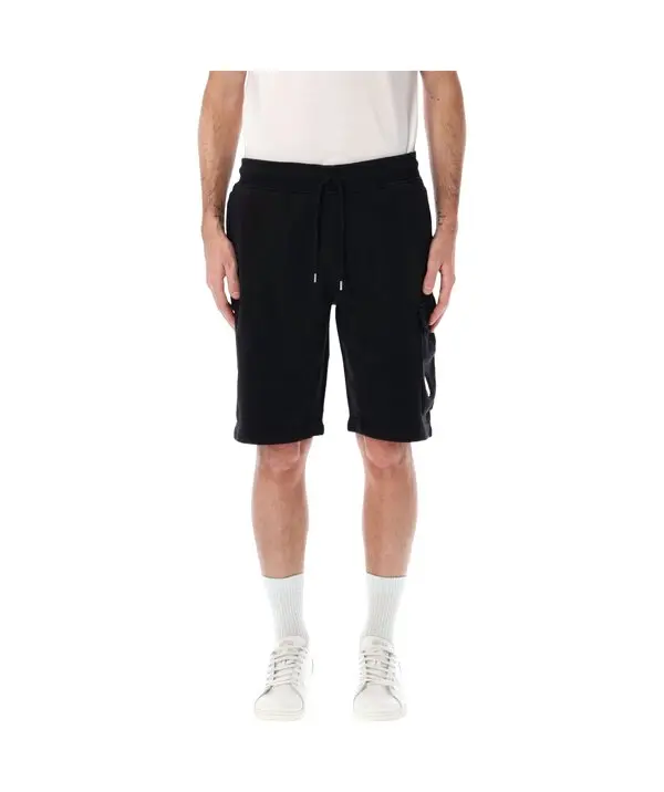 C.P. COMPANY Fleece Lens Shorts