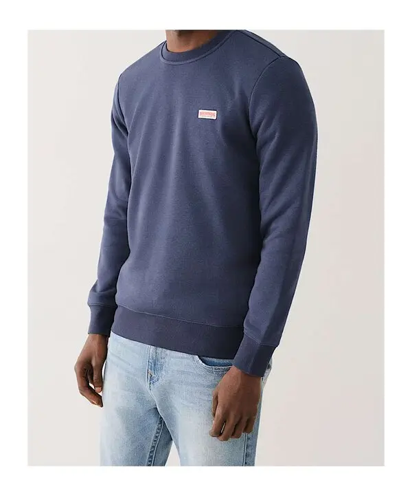 True Religion Og Logo Patch Crew Sweatshirt