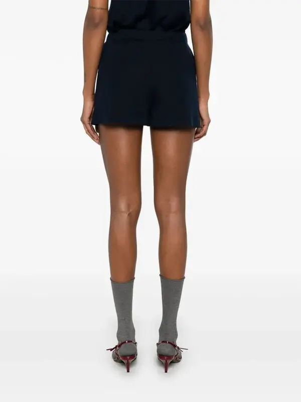 P.a.r.o.s.h Fine-knit Mini Shorts