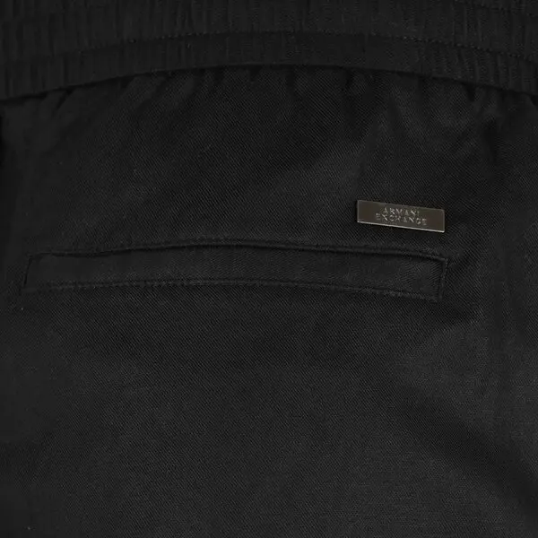 Armani Exchange Elastic Waist Casual Pants