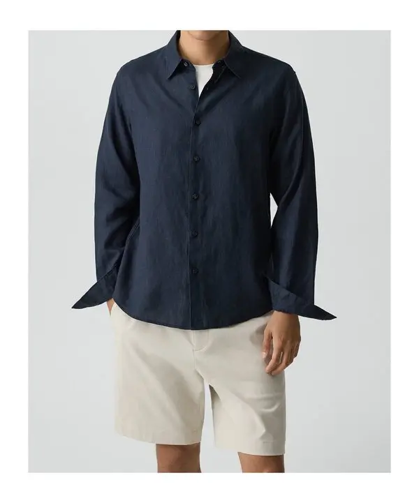 Theory Irving Linen Shirt