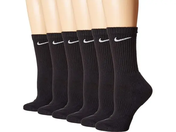 Nike Everyday Cushion Crew Socks 6-pair Pack