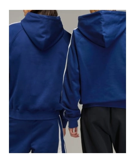 Y3 Hooded Colour-block Sweatshirt