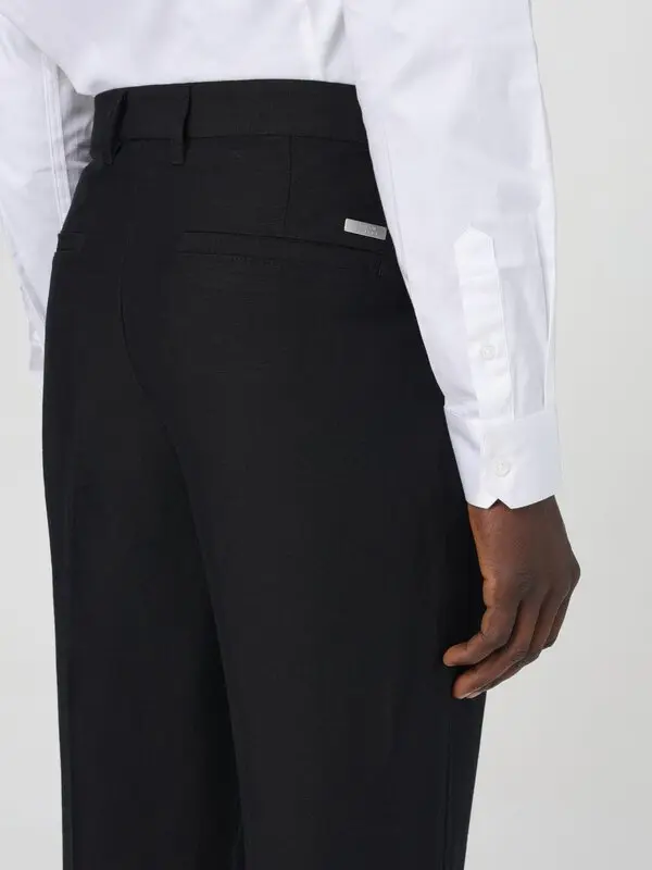 Armani Exchange Belt-loop Casual Pants