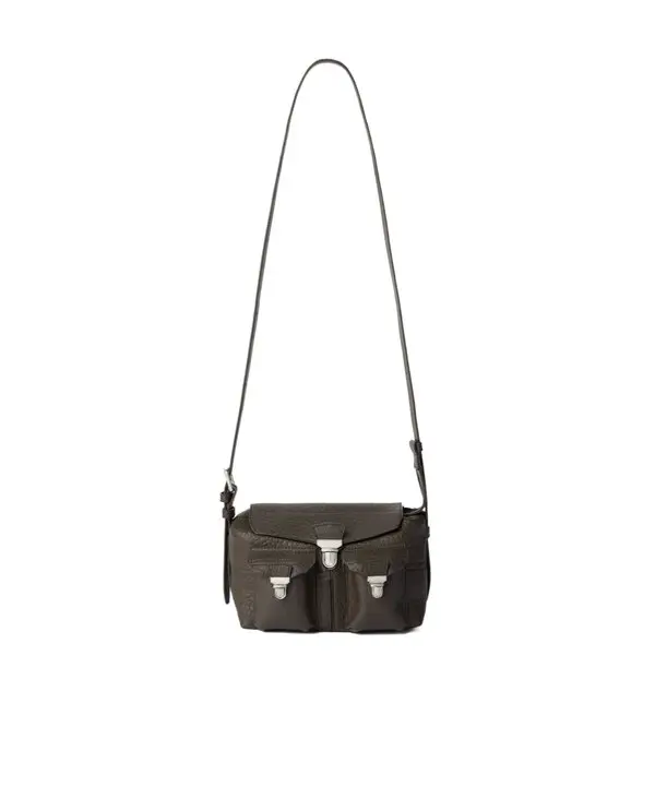 LEMAIRE Mini Soft Gear Bag In Bubble Lambskin - Pepe