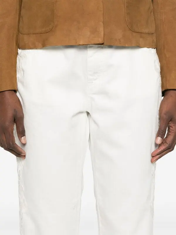 Ermanno Scervino Lace-detail Jeans