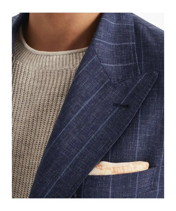 Brunello Cucinelli Double Face Pocket Square