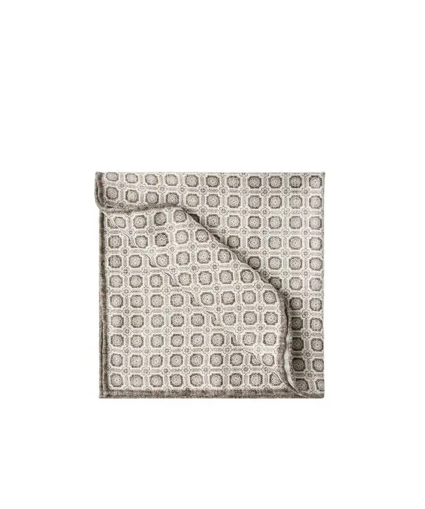 Brunello Cucinelli Geometric Designed Pocket Square