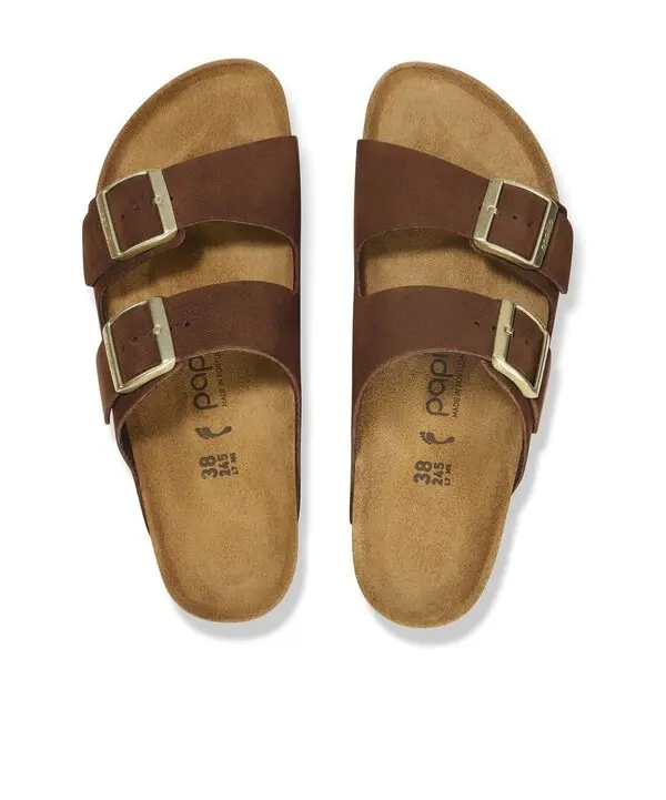 BIRKENSTOCK Arizona Pap Flex Platform Sandals With Buckle Detail