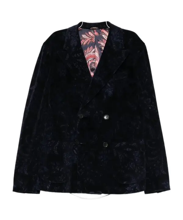 Etro Double-breasted Tailored Blazer