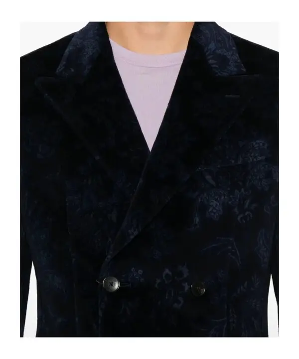 Etro Double-breasted Tailored Blazer
