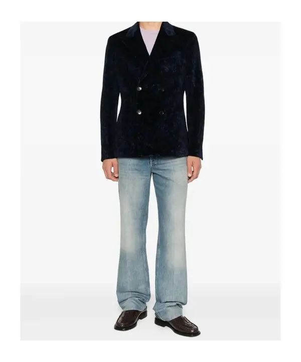 Etro Double-breasted Tailored Blazer
