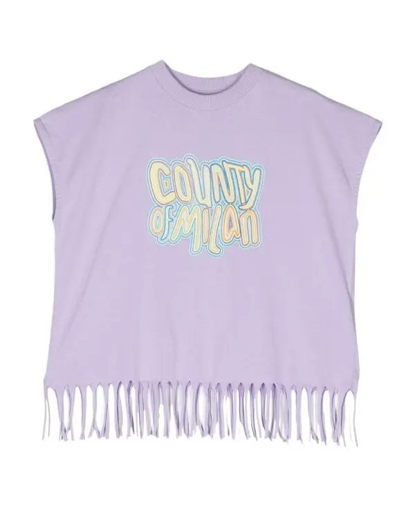 MARCELO BURLON COUNTY OF MILAN Sleeveless Blouse