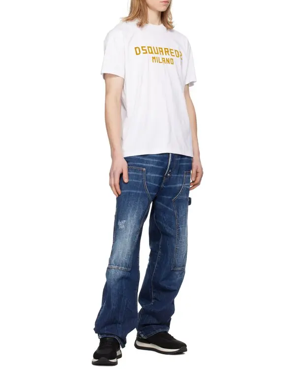 Dsquared2 Icon Logo Printed Low-top Sneakers
