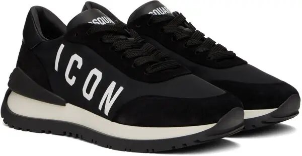 Dsquared2 Icon Logo Printed Low-top Sneakers