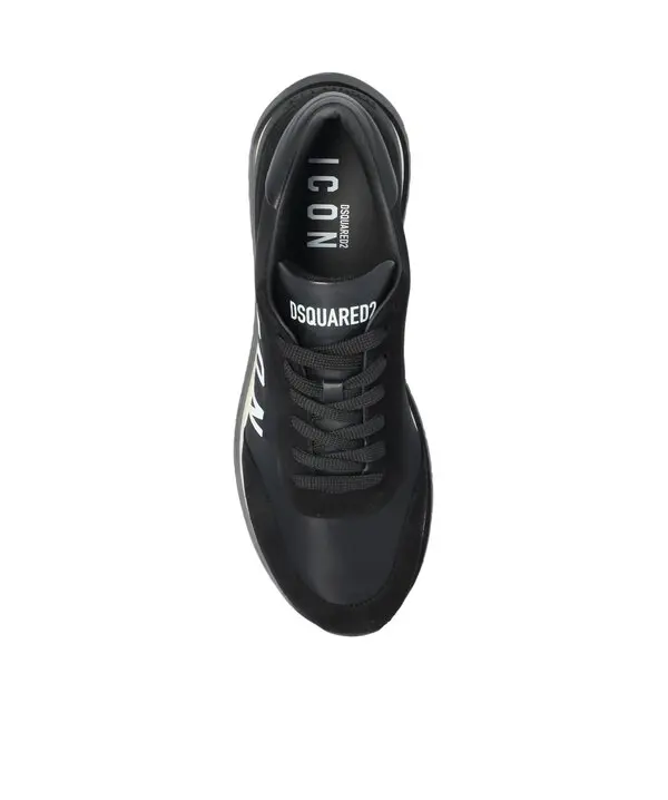 Dsquared2 Icon Logo Printed Low-top Sneakers
