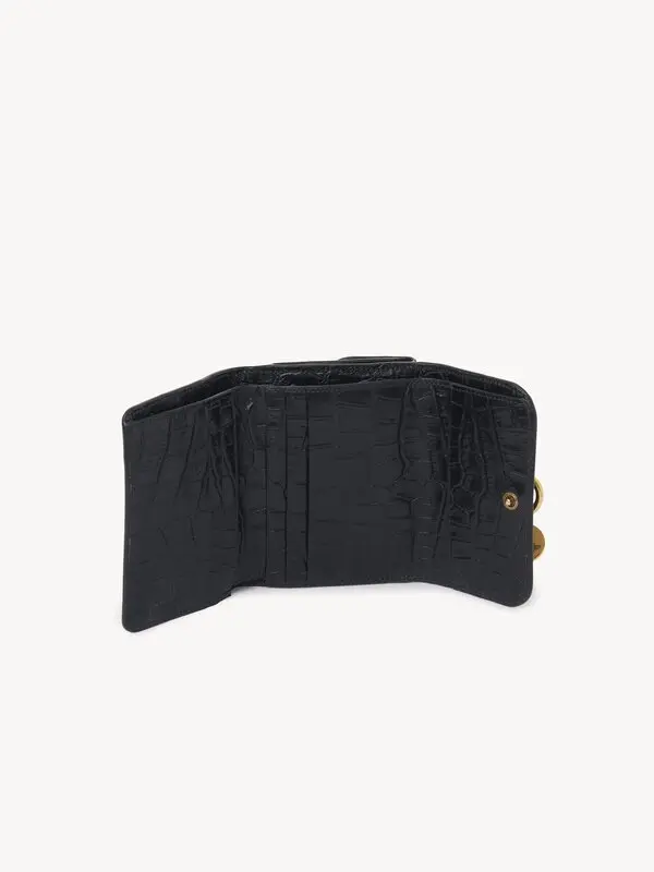 Chloé Alphabet Tri-fold Small Wallet
