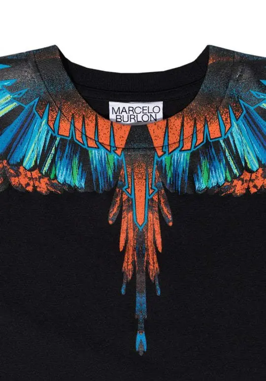 MARCELO BURLON COUNTY OF MILAN Long Sleeve Crewneck T-shirt
