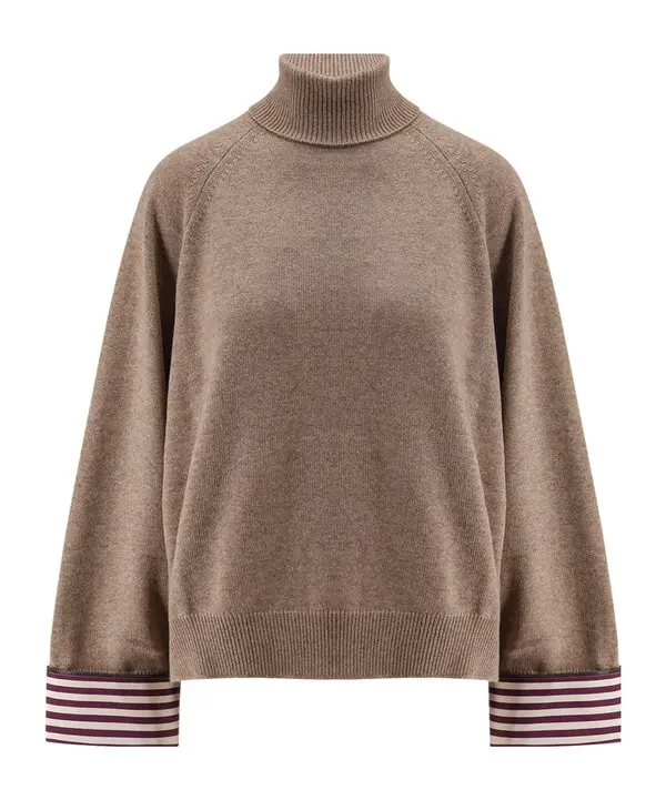 Brunello Cucinelli Turtleneck Jumper - Brown