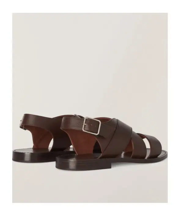 Loro Piana Peep-toe Patent Leather Booties With Buckled Ankle Straps