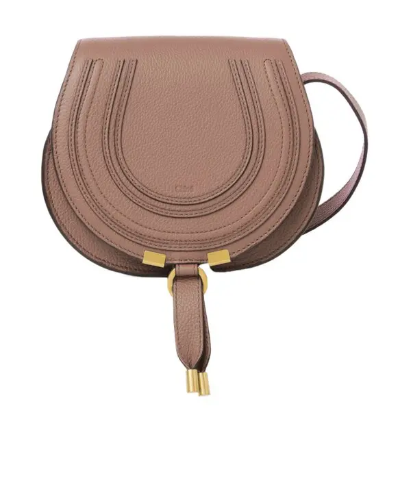 Chloé Marcie Foldover Small Saddle Bag