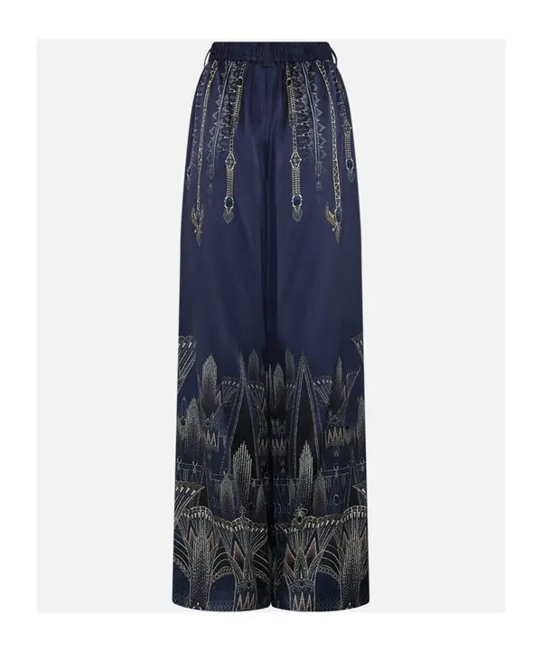 Camilla Belt-loop Casual Pants