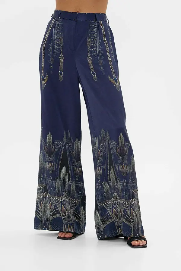 Camilla Belt-loop Casual Pants