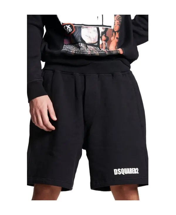 Dsquared2 Logo Printed Bermuda Shorts