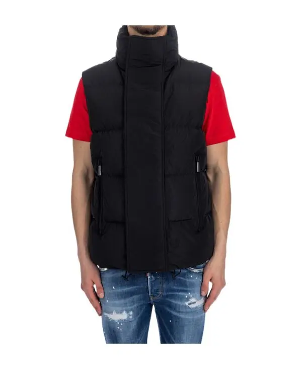 Dsquared2 Funnel Neck Quilted Gilet