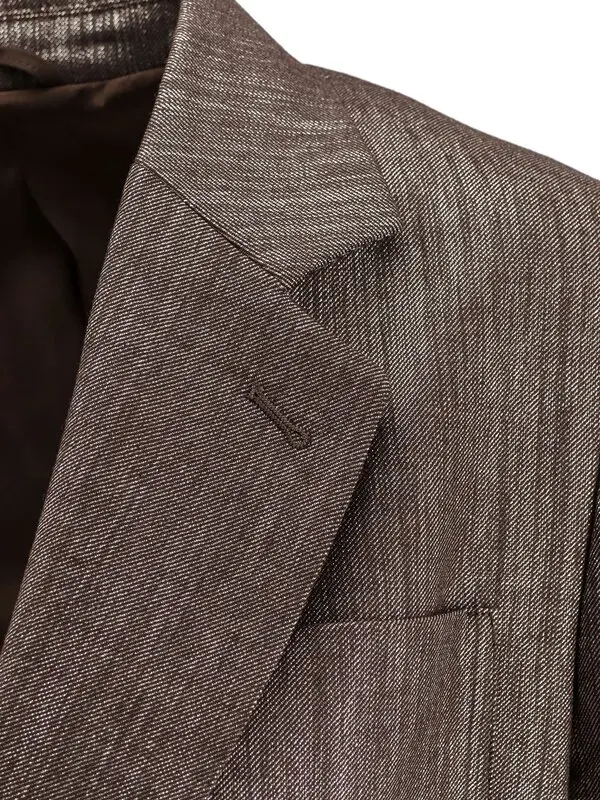 Brunello Cucinelli Lurex Buttoned Blazer